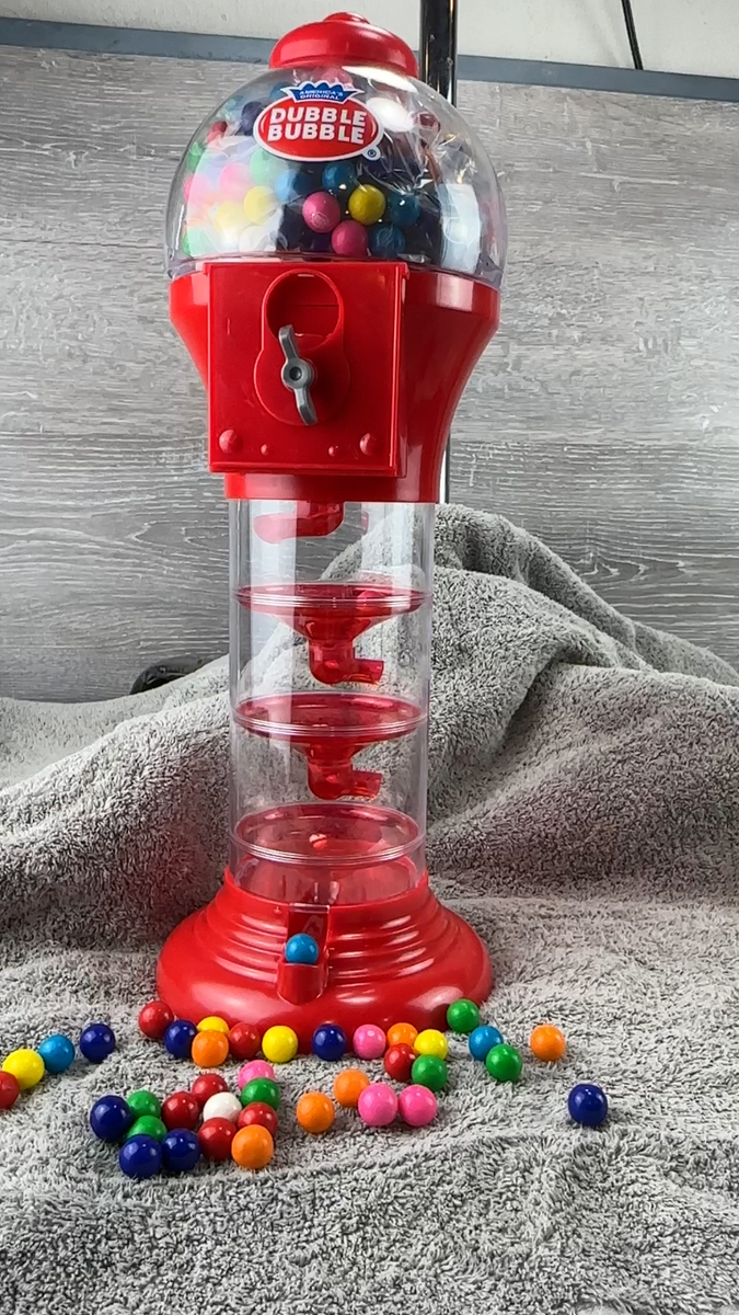 100 Gumballs Gumball Machine Template Big Dubble Bubble Spiral Gumball