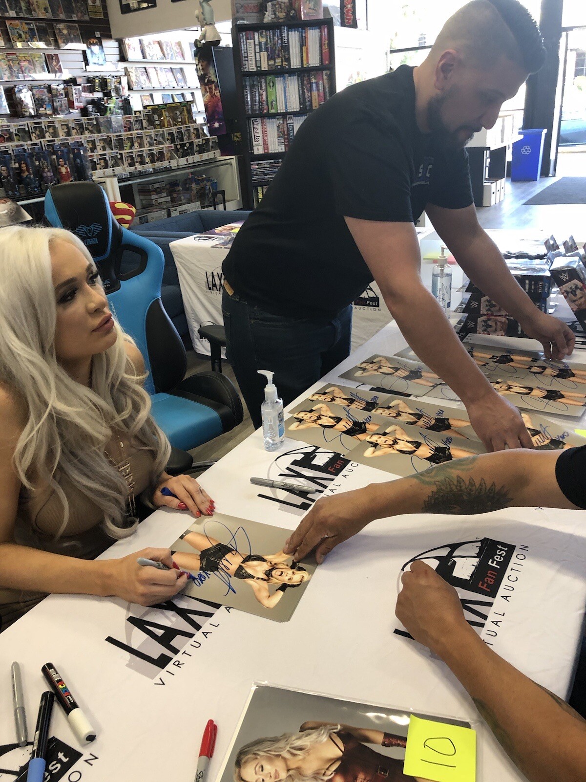 SCARLETT BORDEAUX AUTOGRAPH SIGNED 8X10 PHOTO WWE NXT IMPACT MODEL ...