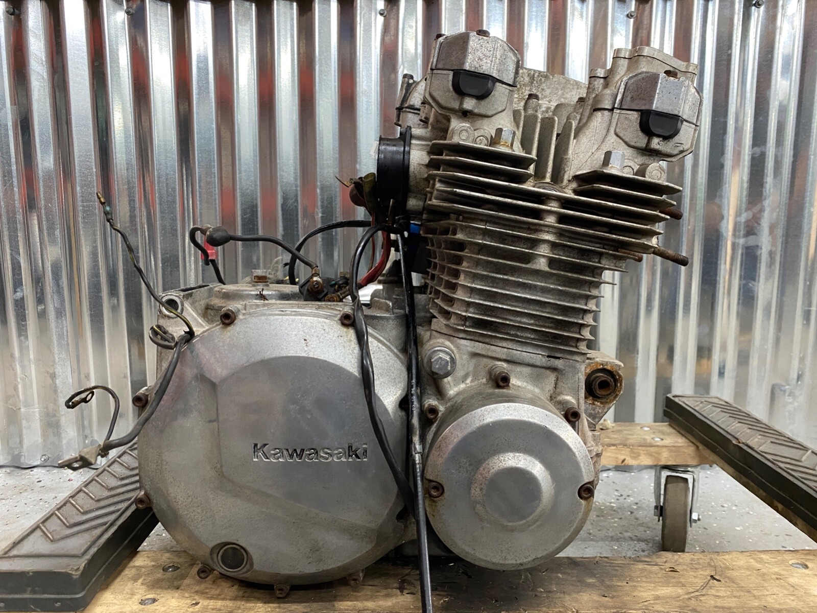 1989 89 KAWASAKI KZ1000P KZ 1000 POLICE ENGINE MOTOR TRANSMISSION ...