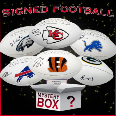 Autographed/Signed Football Mystery Box with PSA JSA or Beckett COA | eBay
