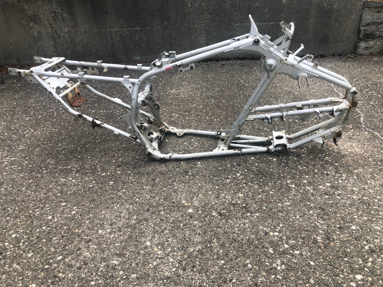 2000 Yamaha Warrior 350 OEM Stock Frame BILL OF SALE | eBay