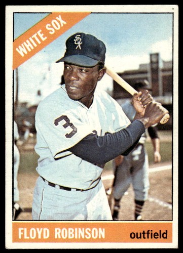 1966 TOPPS FLOYD ROBINSON 8 VG BASEBALL CHICAGO WHITE SOX | eBay
