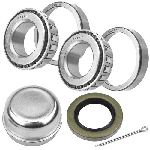 Pair L44643 /L44610 Fits K1-100 Trailer Bearing Kit 2,000 lb Bearings ...