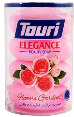 Touri Skincare Anti Bacterial protection Beauty Soap Flowers gardens ...