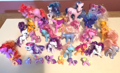 Lot 30 MLP My Little Pony Hasbro Variety G4 G3 G1 MORE Blind Bag Ponies ...