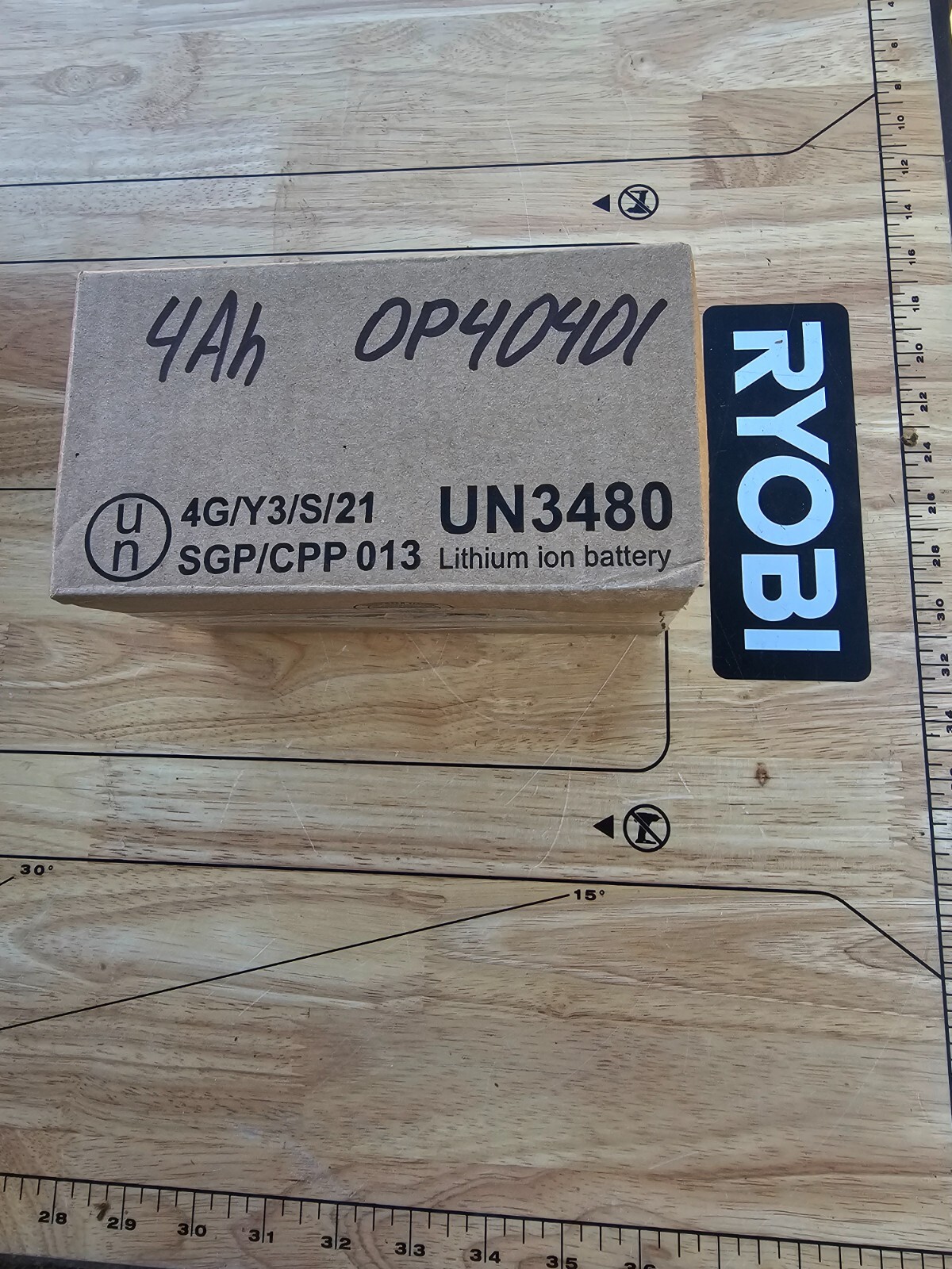 Ryobi OP40401 Battery Pack for sale online | eBay