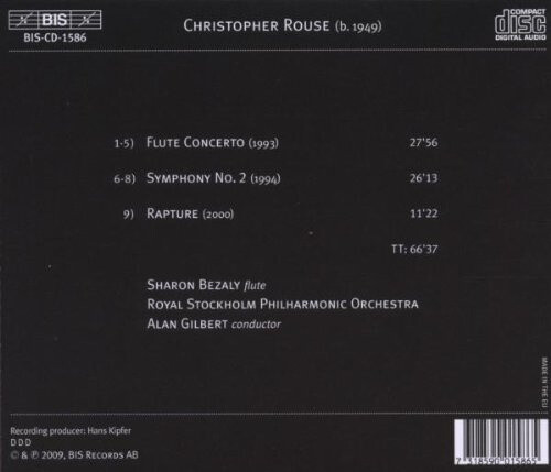 Flute Concerto 1993 / Symphony 2 1994 / Rapture by ROUSE,CHRISTOPHER | eBay