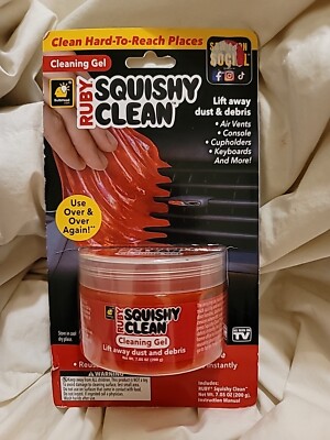 Ruby Squishy Clean Jelled Dust Collector Ruby Squishy Clean | eBay