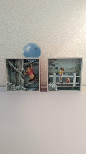 Hallmark Winnie The Pooh Shadow Box Lot Of 2 | eBay