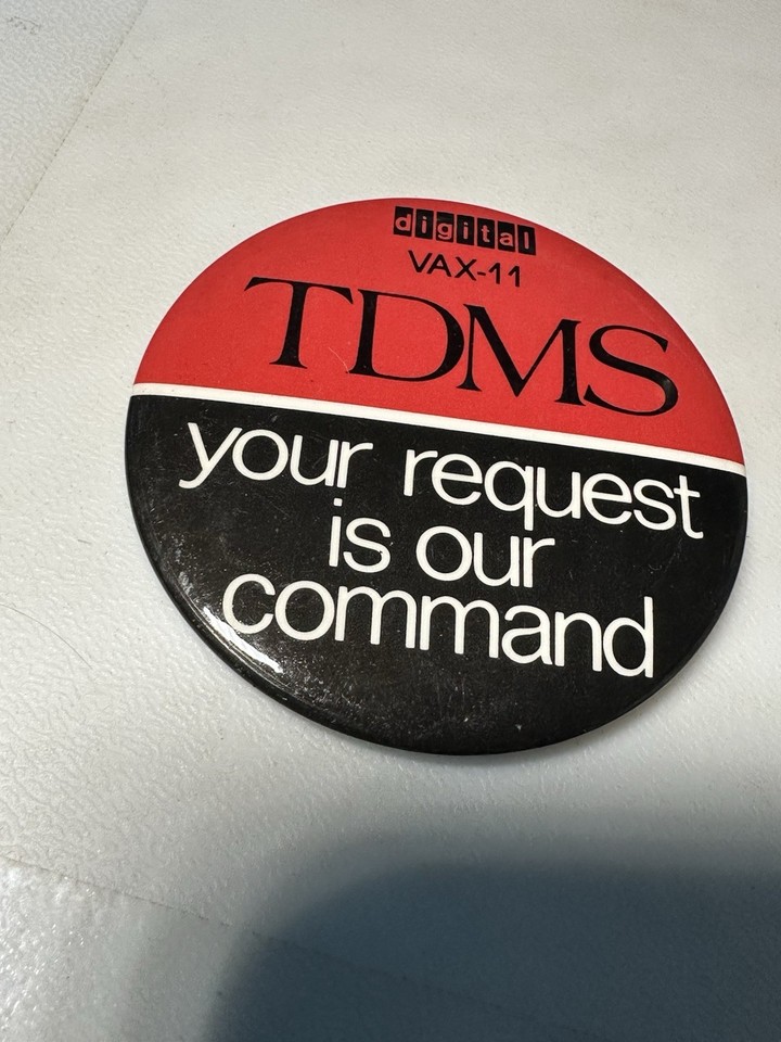 Vintage Vax-11 VAX DEC 32 Bit PDP-11 Tech Computer IT PC Tech TDMS Pin ...