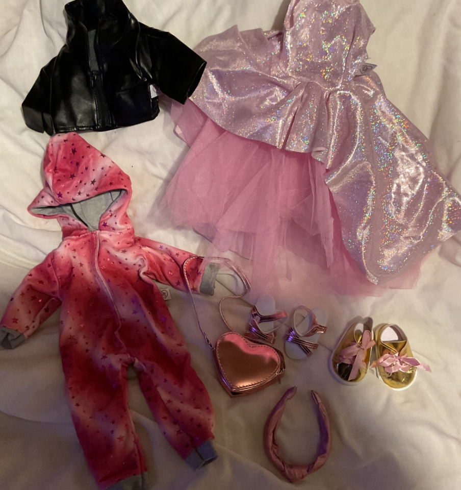DesignaFriend Doll Tilly In Outfit With Prom Dress, Shoes, Clothes ...