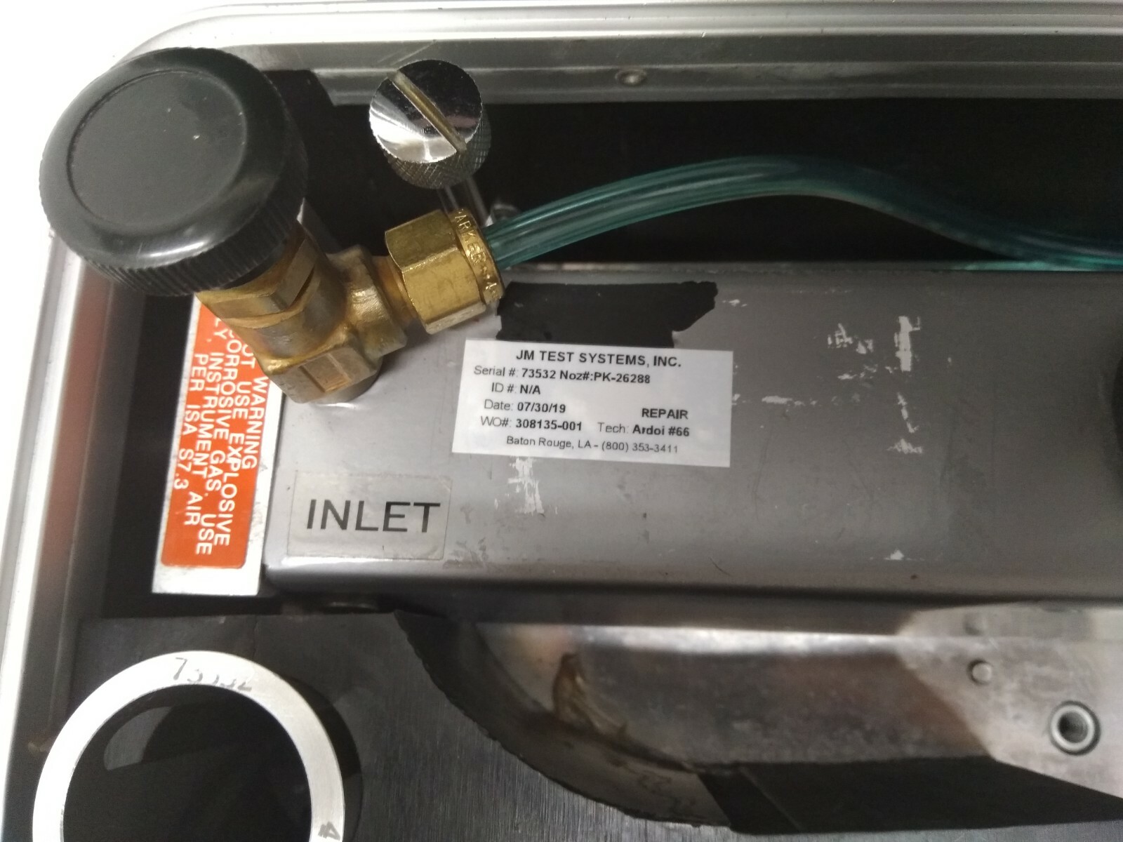 Ametek PKM-304WC-SS PK Tester Pneumatic Dead weight Tester 304" in H20 ...