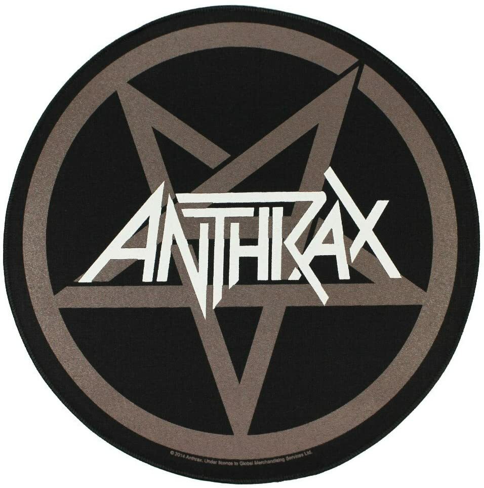 Anthrax Pentathrax Round Back Patch | eBay