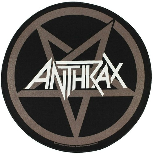 Anthrax Pentathrax Round Back Patch | eBay