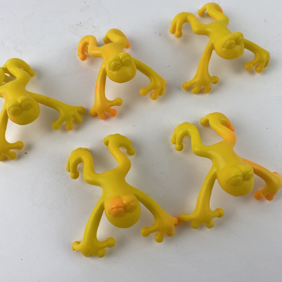 5x Yellow Replacement Frogs for Flippin Frogs Board Game 2007 Mattel | eBay