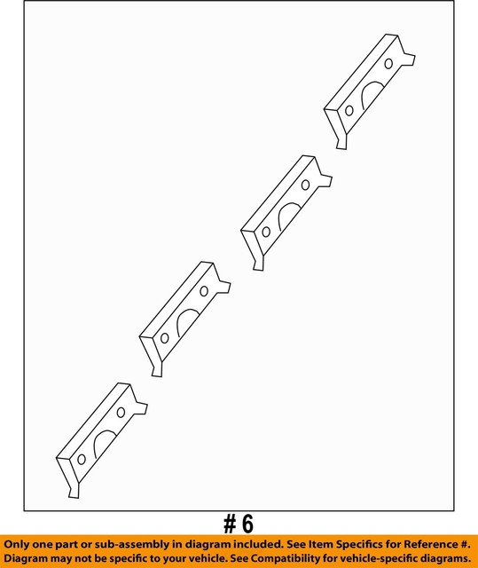 Honda Oem-roof Molding Clip Right 91570SJD003 for sale online | eBay