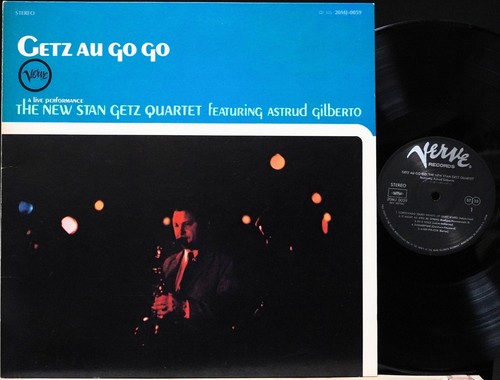 STAN GETZ "AU GO GO" VERVE Japan LP Vinyl Gatefold VG++/NM Astrud ...