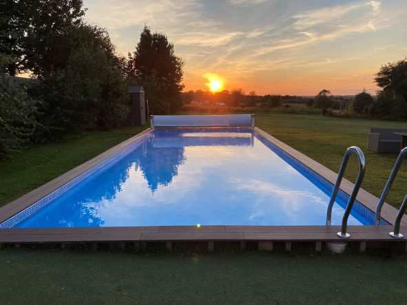 Intex Swimming Pools Deck How To Level The Ground For Your Above
