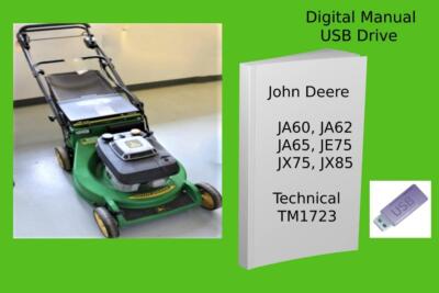 John Deere JA60 JA62 JA65 JE75 JX75 JX85 (21-Inch) Mower Manual See ...