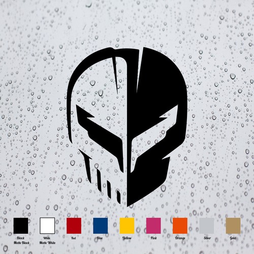 C8 Jake Skull Decal Vinyl Sticker for Corvette Racing Stingray Cars | eBay