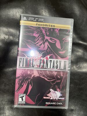 Final Fantasy II (Sony PSP, 2007) 20th Anniversary Addition - NIB ...