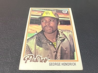 1978 Topps - #30 George Hendrick | eBay