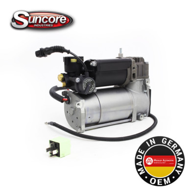 2000-2006 BMW X5 OEM AMK Ride Control Air Compressor Pump & Relay ...