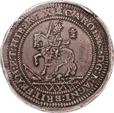 GREAT BRITAIN. Pound, 1642. Oxford Mint. Charles I. NGC AU50. S-2941 ...