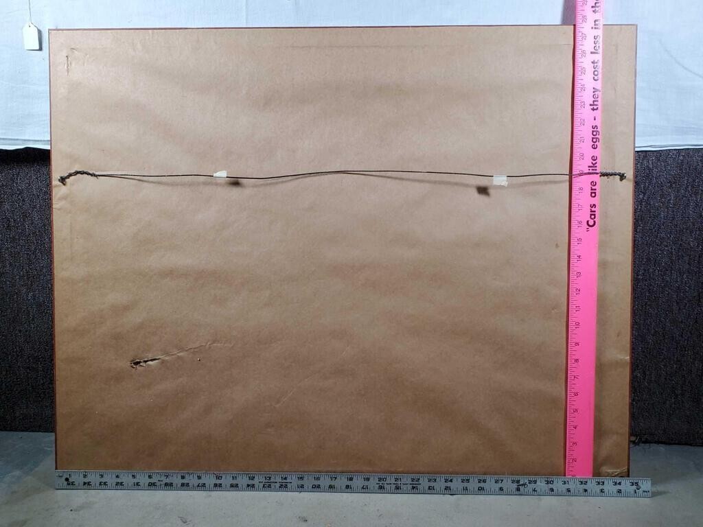 Ken Hawk Rowhouse View Framed San Francisco Landscape Lithograph 42/500 ...