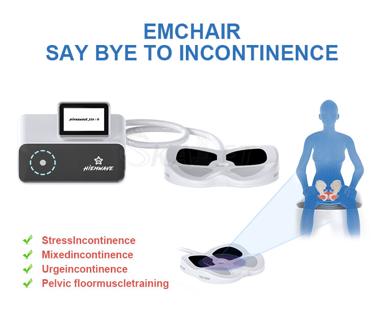 Women/Men Electromagnetic Chair Pelvic Floor Emslim Stimulator Muscle ...