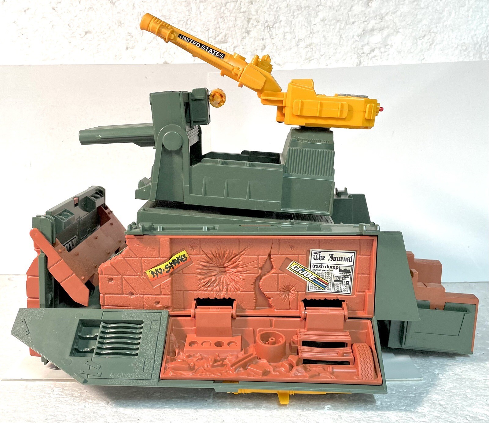 GI Joe 1992 Fort America Fortress Vintage Vehicle w/ Working Sound ...