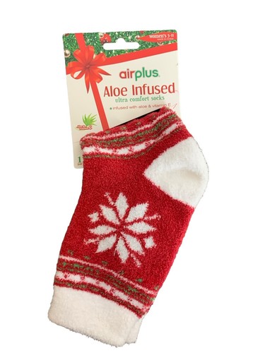 New! Airplus Aloe Infused Ultra Comfort Socks Women’s Size 5-11 ...