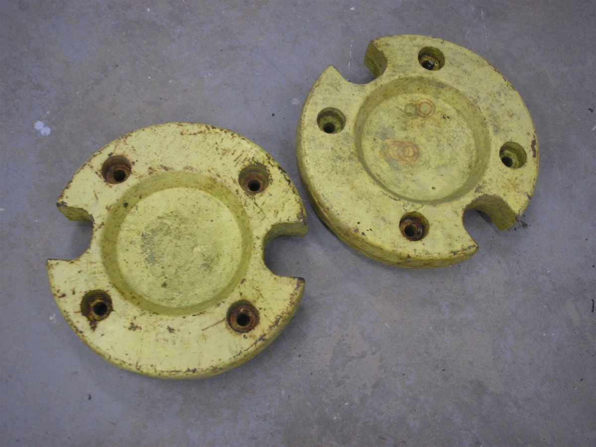 Garden Tractor Wheel Weights Cast Iron | Fasci Garden