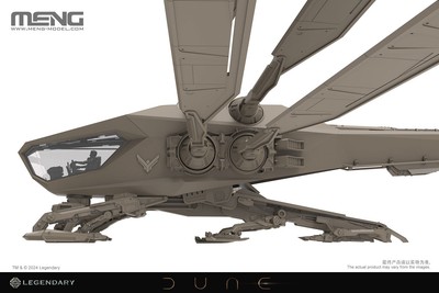 MENG Model Kits: Atreides Ornithopter, Movice, Sci-fi Style 1:72 Action ...