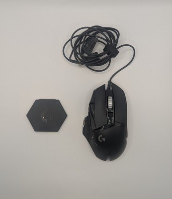 Logitech G502 Hero gaming Mouse Spares Repairs USB black Broken Wire | eBay