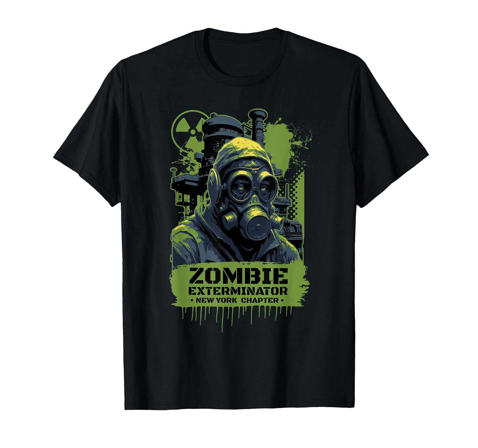Zombie Exterminator T-Shirt New York Halloween Costume Zombie Fighter ...