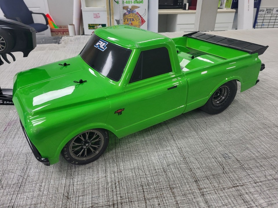 Traxxas Drag Slash C10 Vxl 3s Brushless Rc No Prep Drag Racing Rc Truck ...