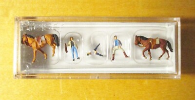 N scale Preiser Figures 79184 : Horse Riders ( SHIPS from CHICAGO ) | eBay