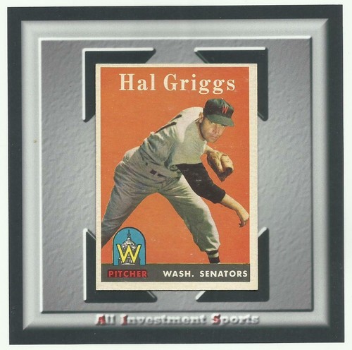 1958 Topps HAL GRIGGS #455 NM **awesome baseball card** TD88 | eBay