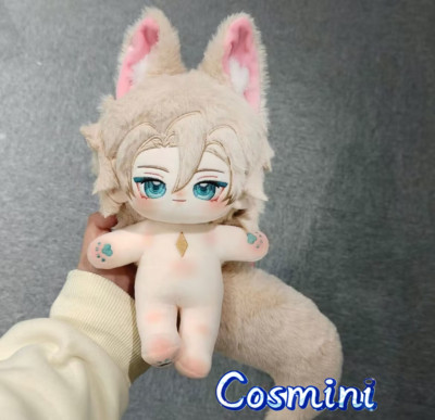 Anime Genshin Impact Albedo 20cm Plush Doll Stuffed Dress up Toy Gift ...