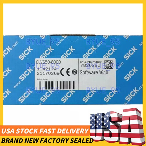 SICK CLV650-6000 Barcode Scanner Brand New Free Shipping | eBay