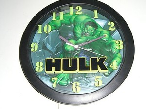 2003 MOVIE THE HULK WALL CLOCK ZEON OFFICIAL MARVEL MINT | eBay