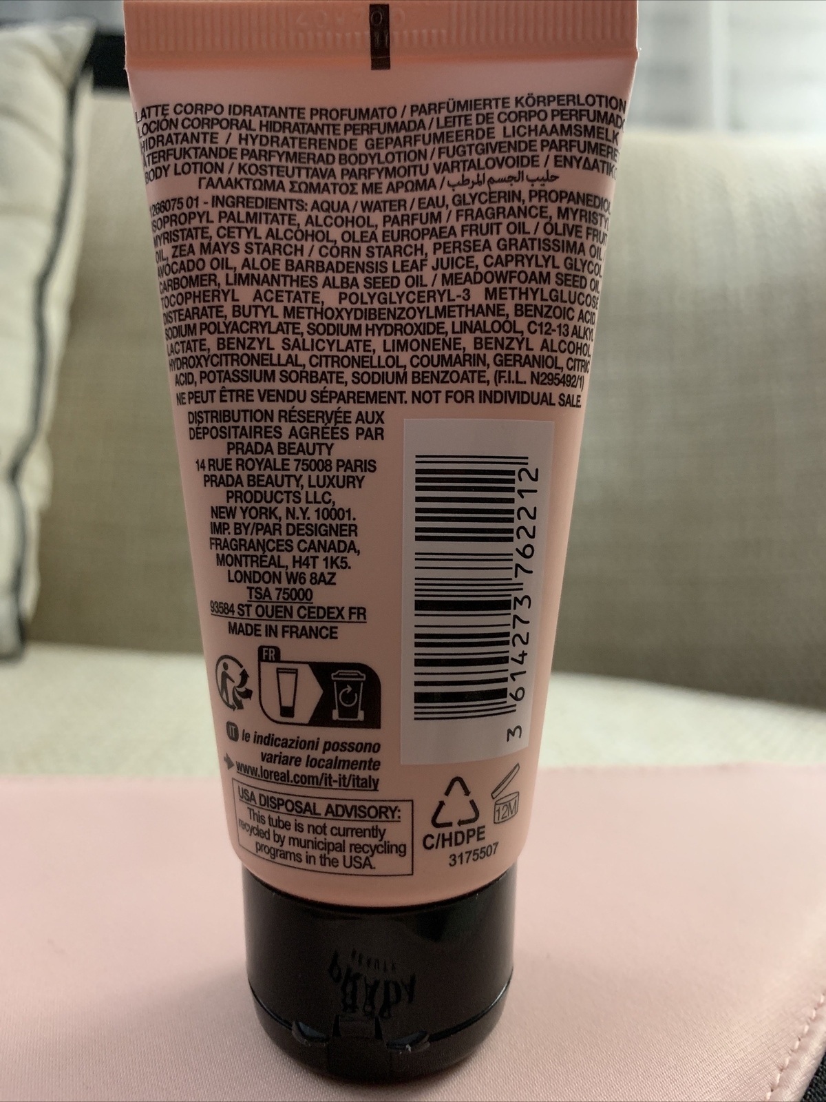 prada body lotion , prada paradoxe 50ml , new, paradoxe prada milano | eBay