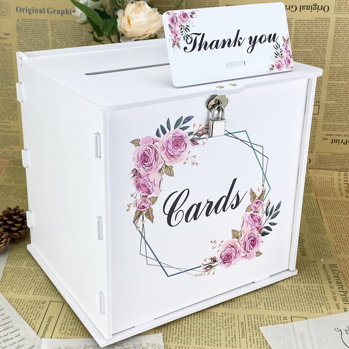 Lockable Card Box Wedding