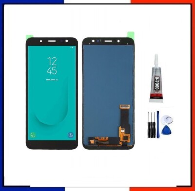 Ecran Samsung Galaxy J6 2018 J600F Écran Lcd vitre Tactile Noir ...