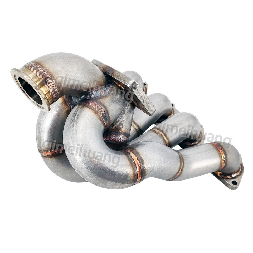 T3 top mounted 304 S/S turbo clamp for CIVIC CR-V del sol integra B18A ...