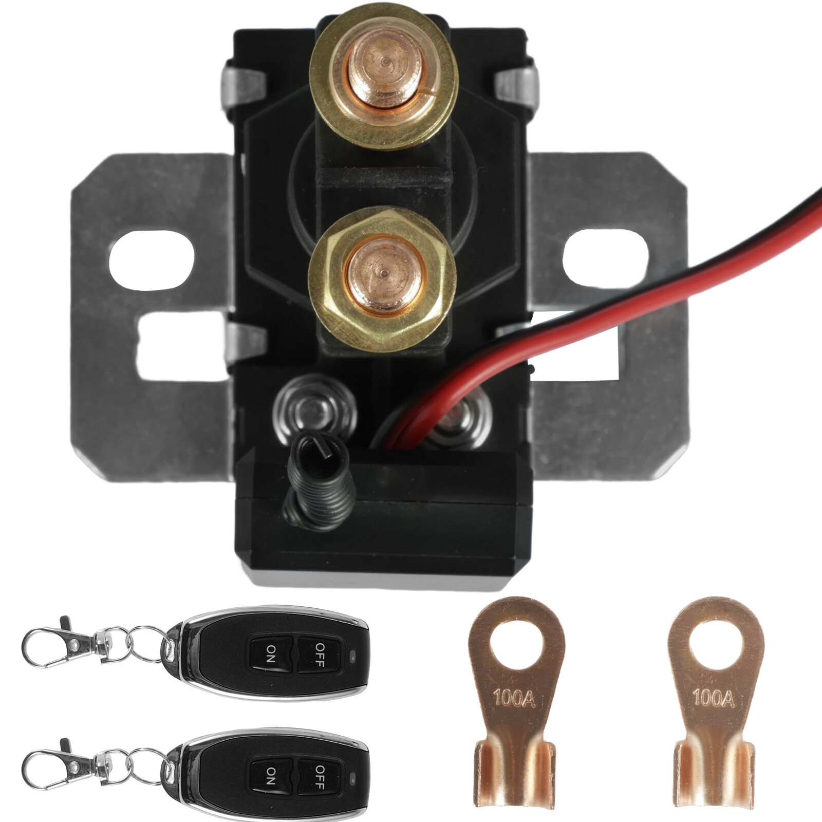 Car Battery Switch Disconnect Power Kill Master Isolator Cut Off Remote ...