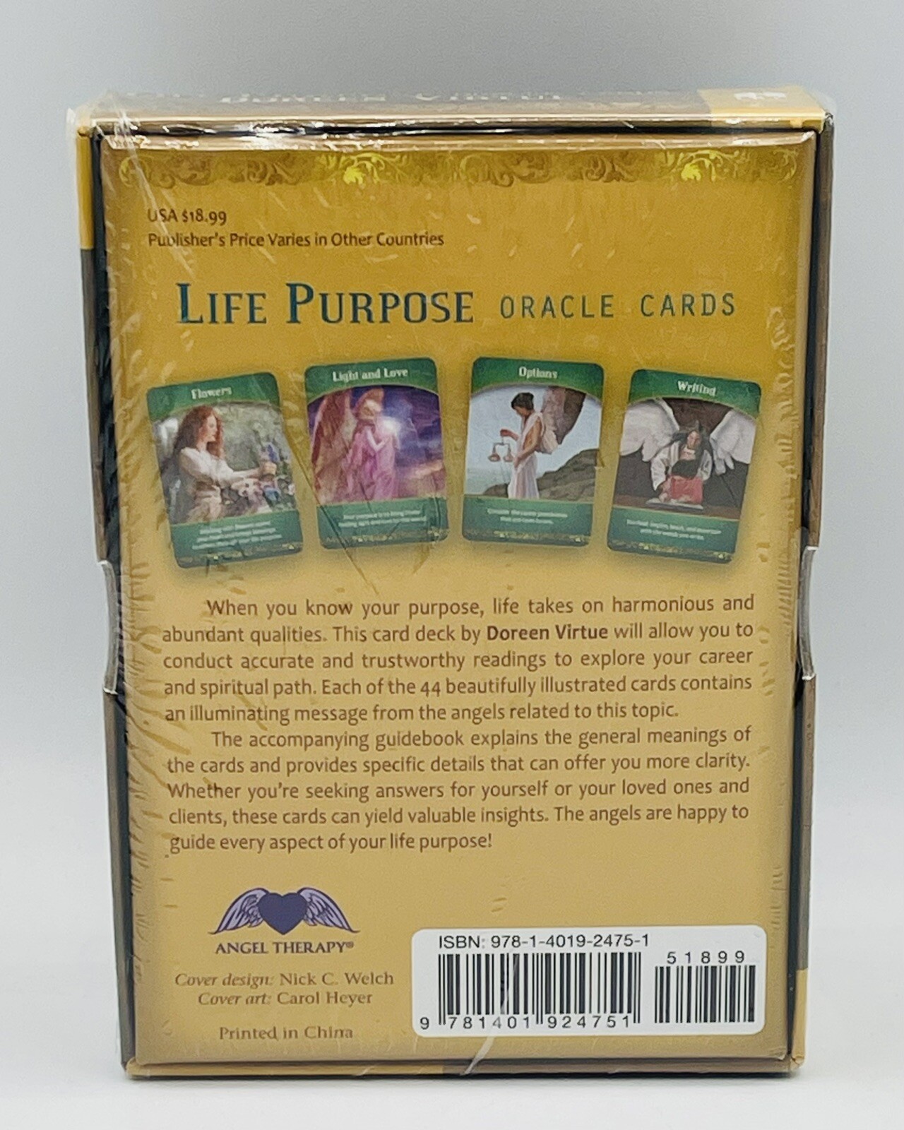 Life Purpose by Doreen Virtue (2011, Cards,Flash Cards) for sale online ...
