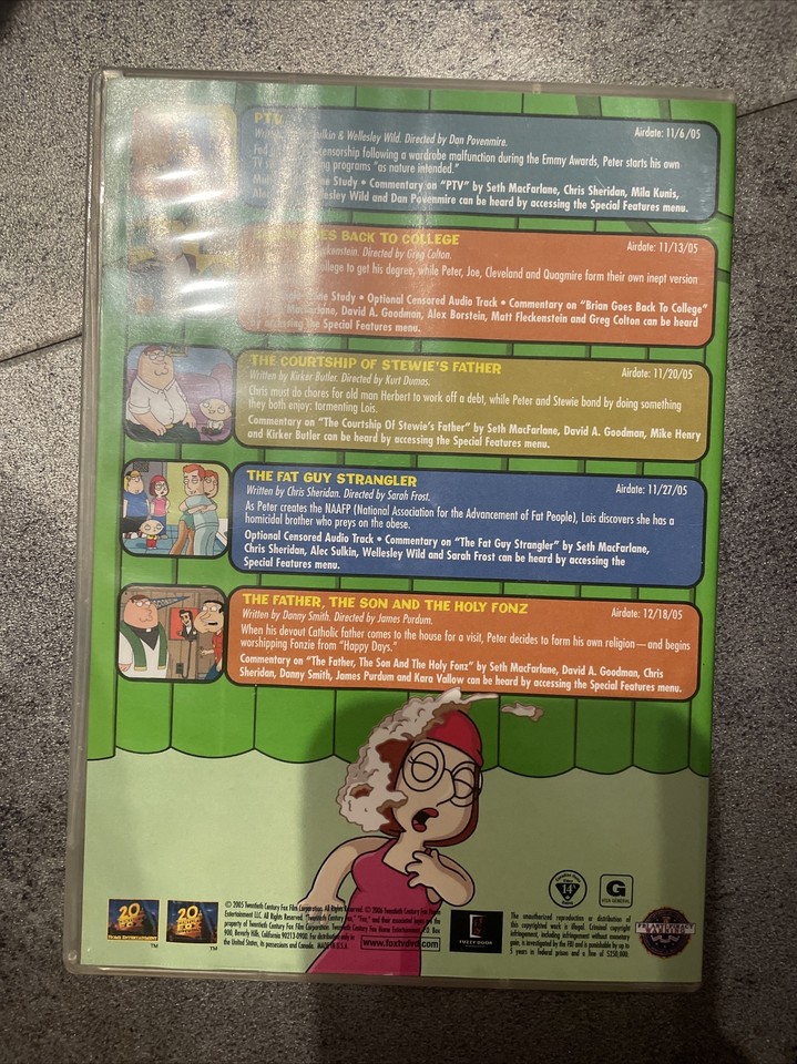 Family Guy Volume 4: Season 4 (DVD) | eBay