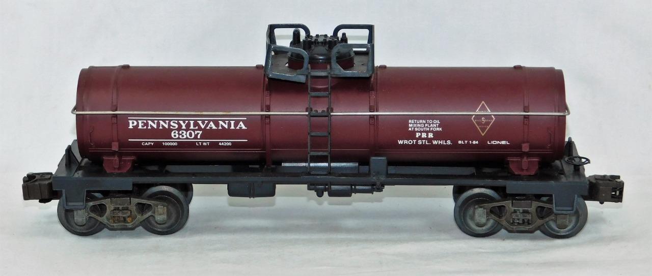 Lionel 6-6307 Pennsylvania Single dome tank car Farr #5 1984-85 PRR ...